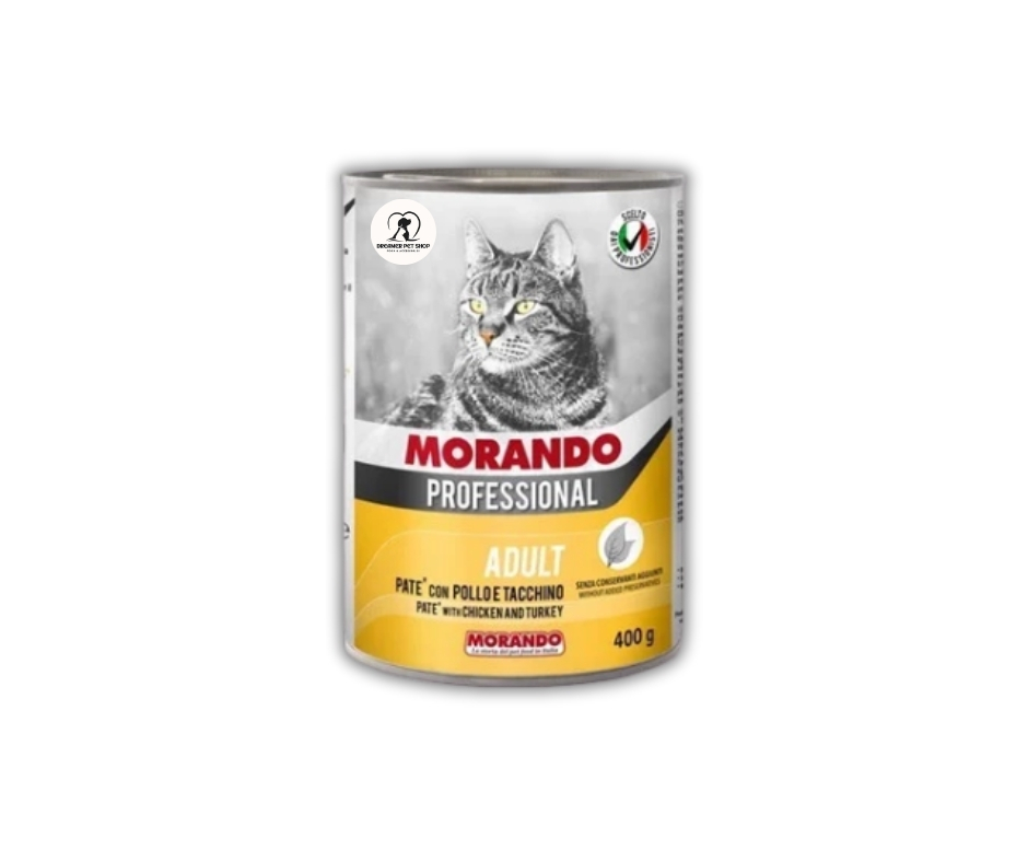 Lon Pate Morando Cho Mèo Trưởng Thành - Gà Tây - Dreamer Pet Shop